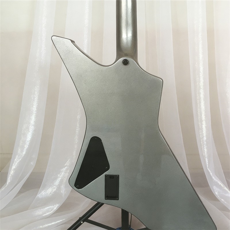 New Custom Camo Electric Guitar Snake Inlay Solid Body H-H Pickup Black ...