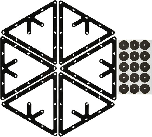 CM Pack of 6 Sheets Magic Ball Rack Pro Triangle Billiards with... | eBay