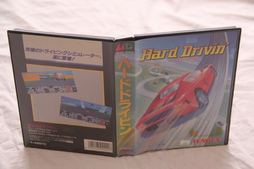 Hard Drivin SEGA Mega Drive Japan Original with Manual Game T-48013 | eBay