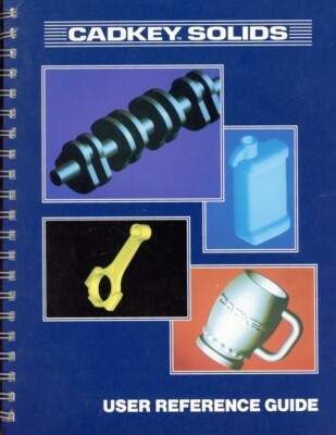 Cadkey Solid / User Reference Guide / 1991 | eBay