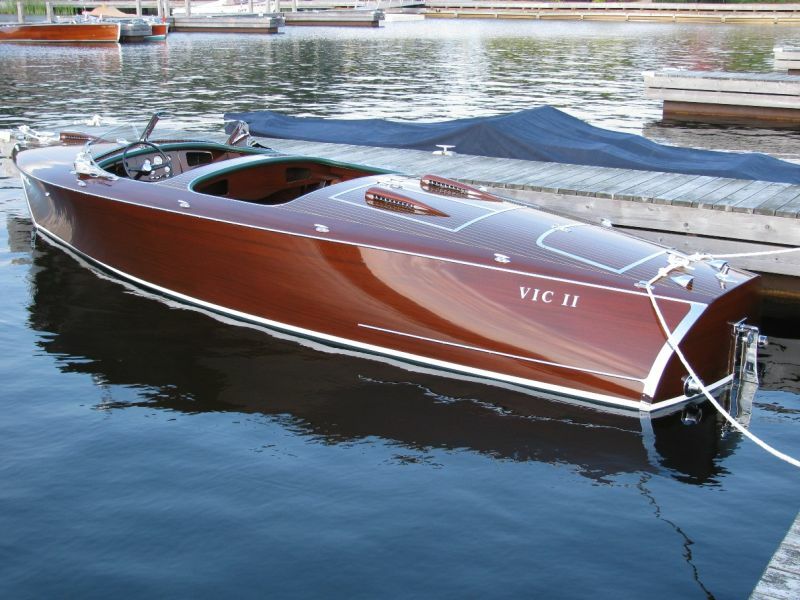 1936 GREAVETTE 20ft Runabout Parts Boat, Mahogany Muskoka Speedboat | eBay