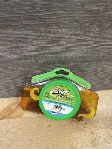 Berkley Gulp Alive Saltwater Swimming Mullet 8oz Container New | eBay
