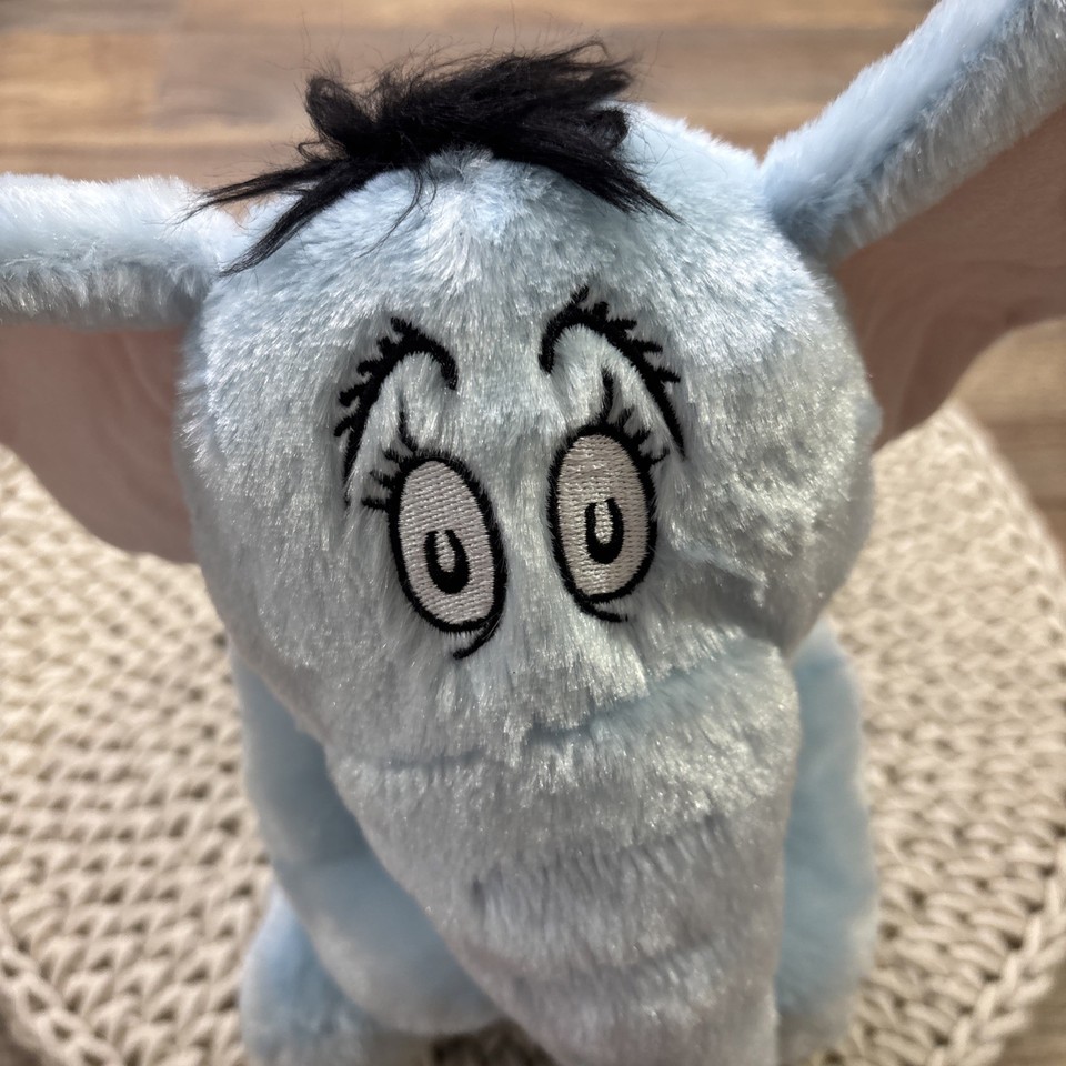 Dr Seuss Horton Hears A Who Elephant Plush Soft Stuffed Animal 9" Kohls ...