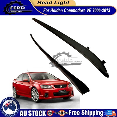 FRONT WINDSCREEN MOULDS WINDOW PAIR FOR HOLDEN COMMODORE VE 2006-2013 ...