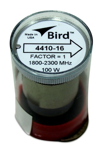 Bird 4410A Wattmeter MultiRange Element 4410-16 1.8-2.3 GHz .1-100 ...