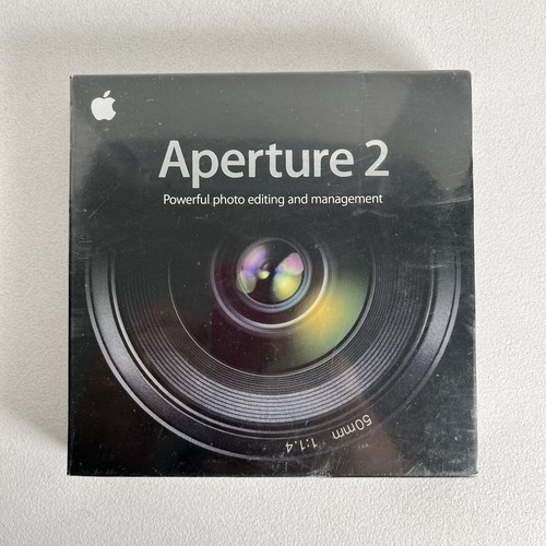 Apple Aperture 2 for Mac Photo Editing Retro Software Complete w ...