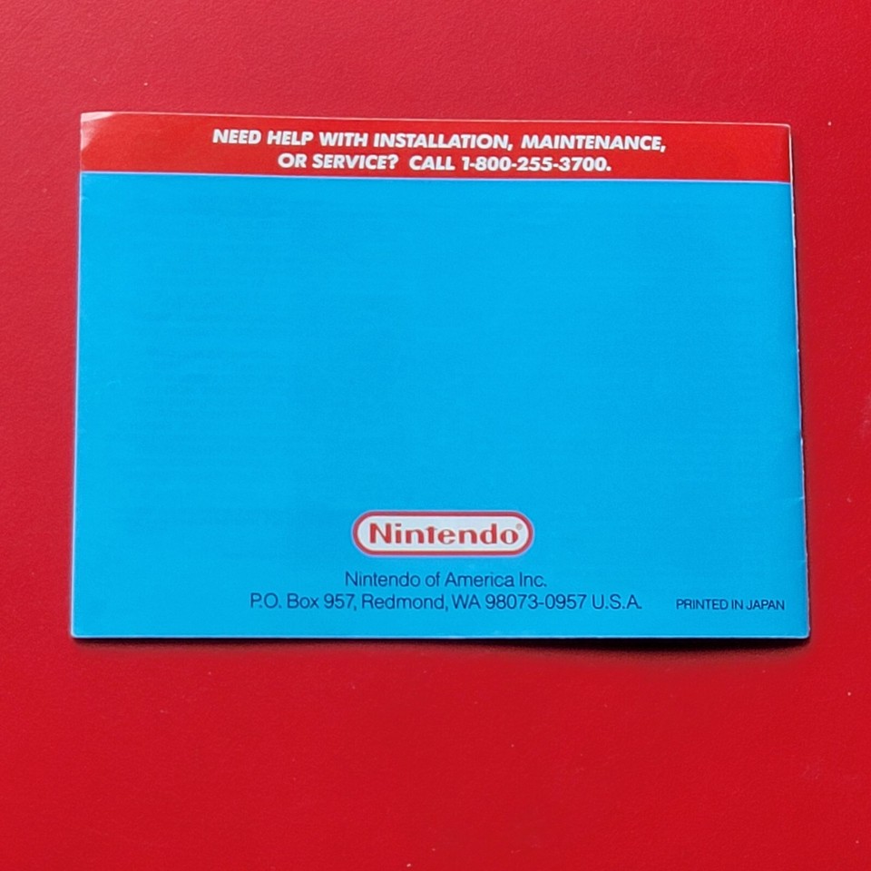 Game Boy Super Mario Land 2: Golden Coins Box Manual Inserts Nintendo ...