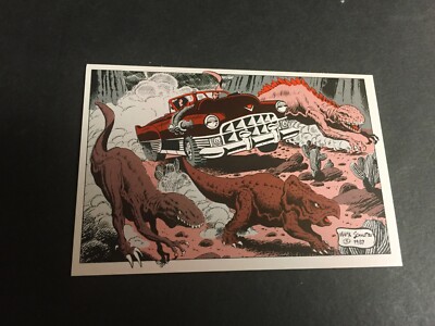 20th Anniversary Kitchen Sink Card #22 NM/M 1988 Cadillacs & Dinosaurs ...