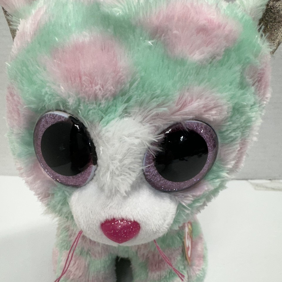 2021 TY Beanie Boos OPAL the Kitty Cat Easter New With Tags 9 Inches | eBay