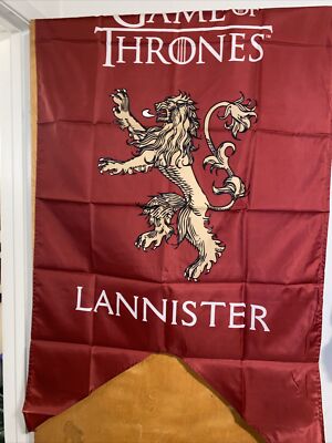 GAME OF THRONES – LANNISTER HOUSE BANNER 30'x50” OFFICIALLY LICENSED ...
