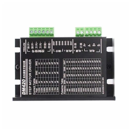 DM420 42/39/35/20 Stepper Motor Driver 128 Subdivision Stepper Motor ...
