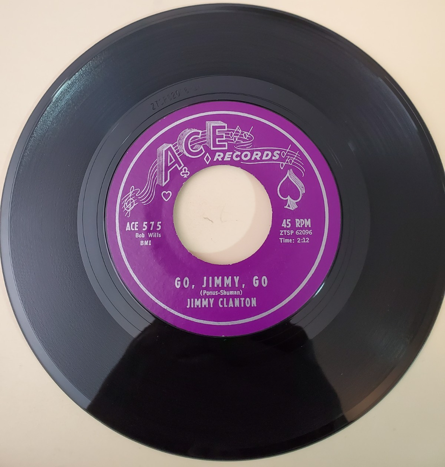 Jimmy Clanton GO, JIMMY, GO (GREAT ROCK N ROLL 45) #575 PLAYS VG++ NO ...