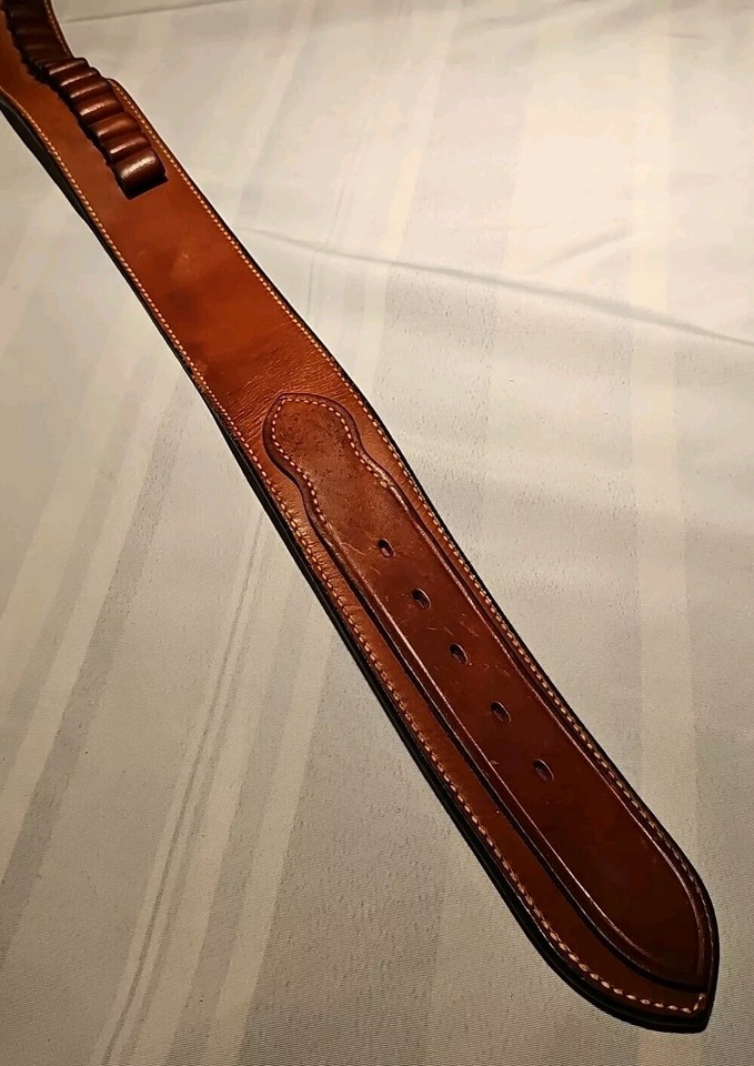 vtg BIANCHI 111 CYCLONE LEFT HAND BELT HOLSTER SIZE 10 OPEN BOTTOM and ...