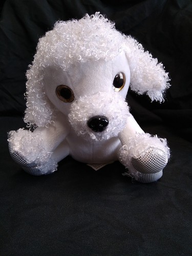 Winkeez ALICIA the White Poodle 7" MVP Plush Stuffed Animal Puppy Dog ...