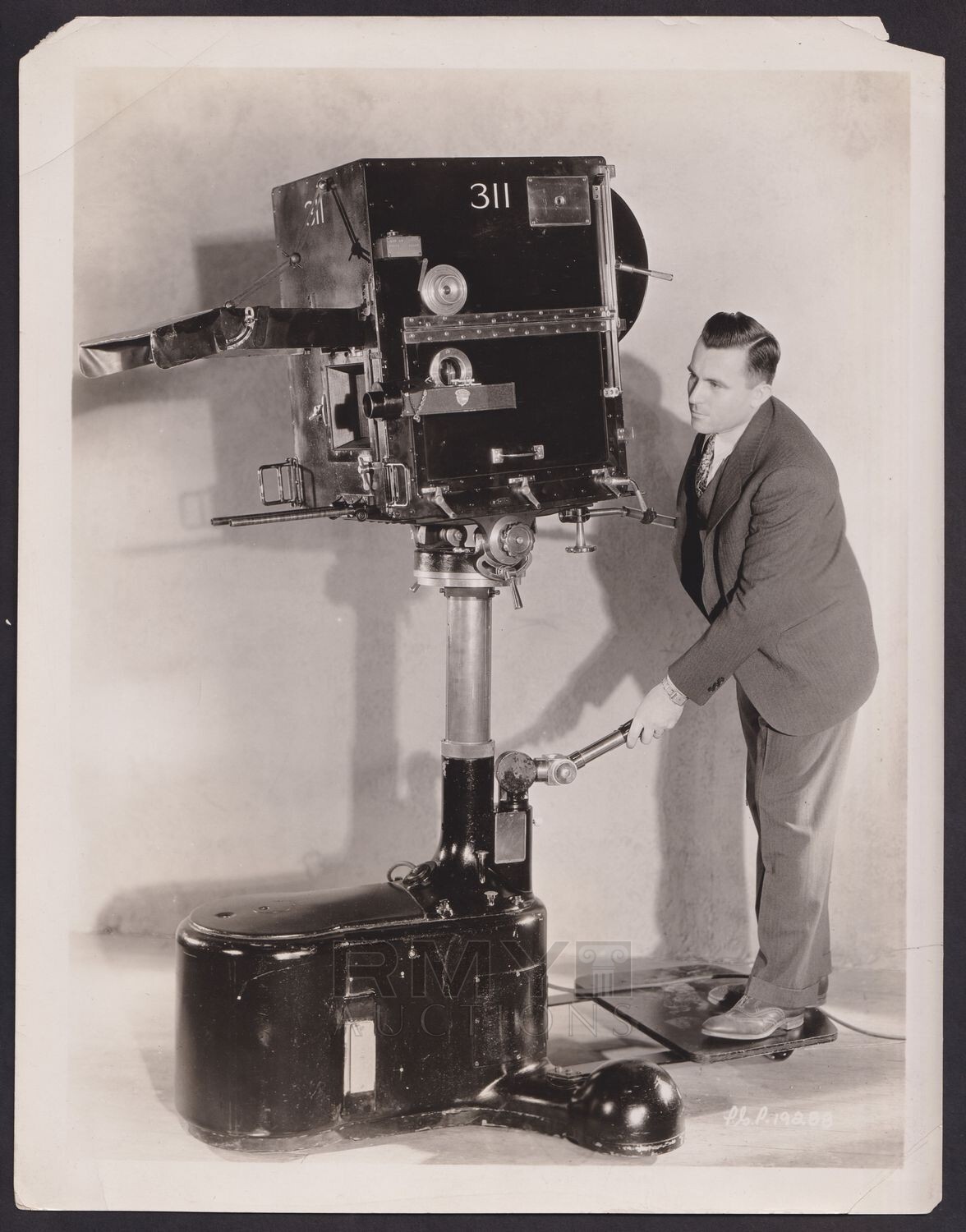 1930's "Camera Innovations in Hollywood", Rare Studio Photo from Golden ...