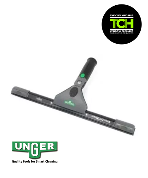 Unger ErgoTec Ninja Squeegee Handle & Channel Traditional Window ...