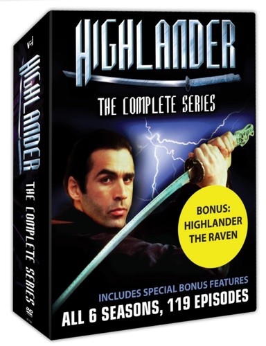 Highlander The Complete TV Series (DVD, 2018, Seasons 1-6+The Raven ...