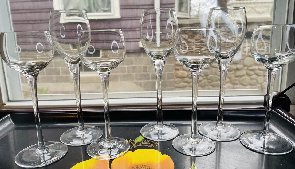 Minimalist German Cordial Aperitif Barware Stylish Slim Tall Clear Mix ...