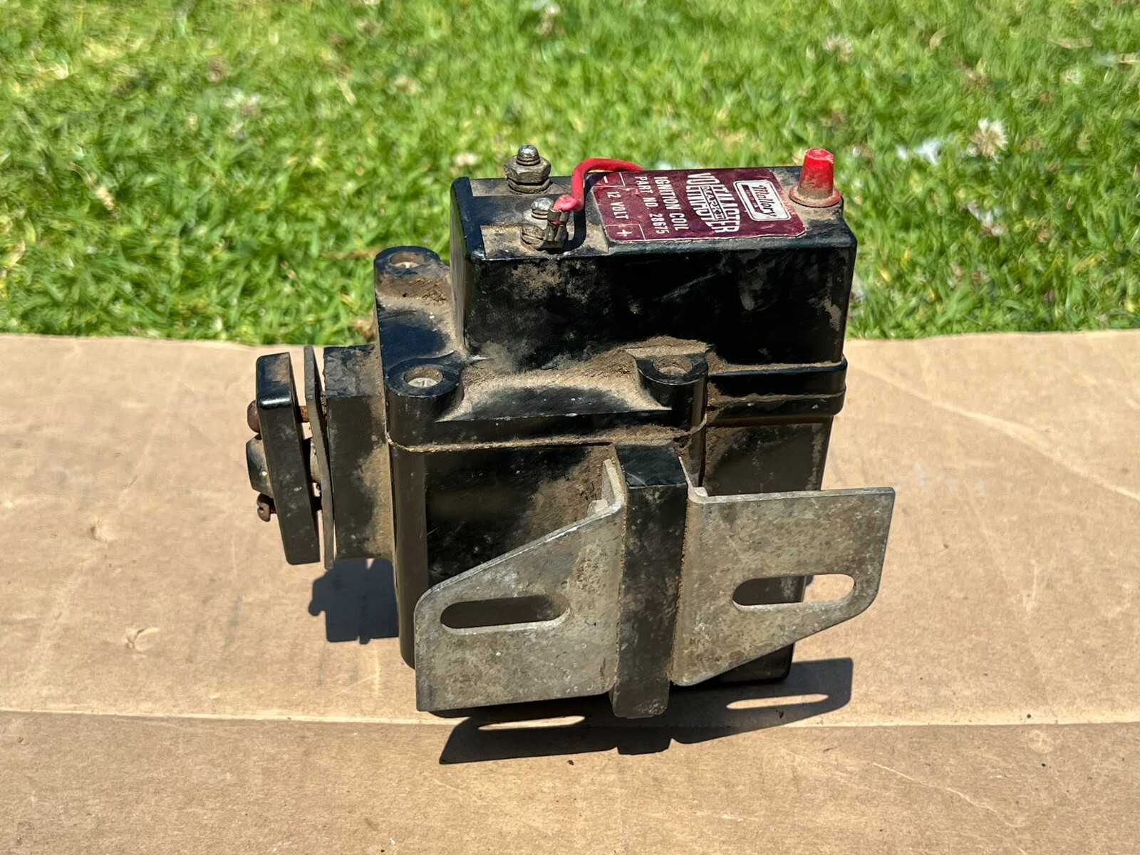 Mallory 12V Ignition Coil Transformer #28675 Voltmaster Mark II OLD ...