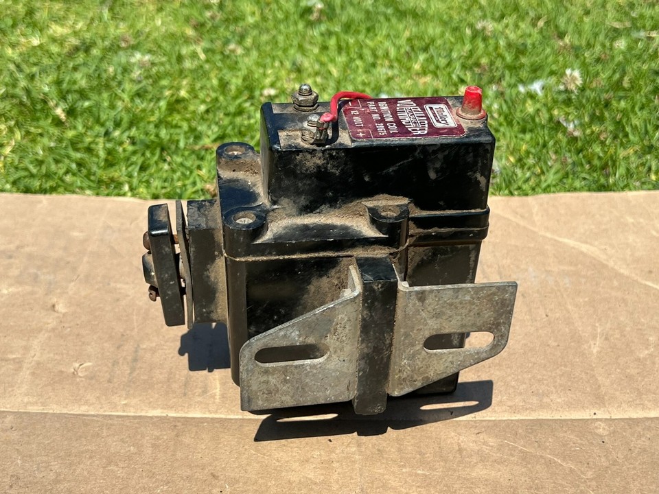 Mallory 12V Ignition Coil Transformer #28675 Voltmaster Mark II OLD ...