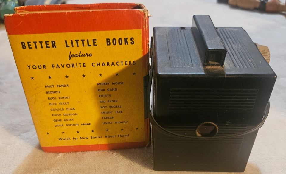 Vintage Roy Rogers toy camera and 1949 Roy Rogers Better Little Book | eBay