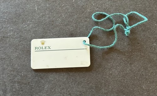 100% Authentic Rolex New Style White Hang Tag | eBay