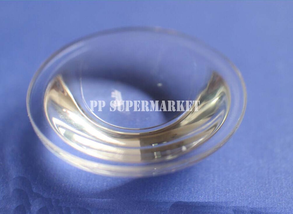 5pcs/lot 43mm LED Convex Lens Optical Glass Lens FOR 10-100W LED | eBay