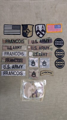 U.S. Military Patches Set Army Patches Lot of 21 Patches | eBay