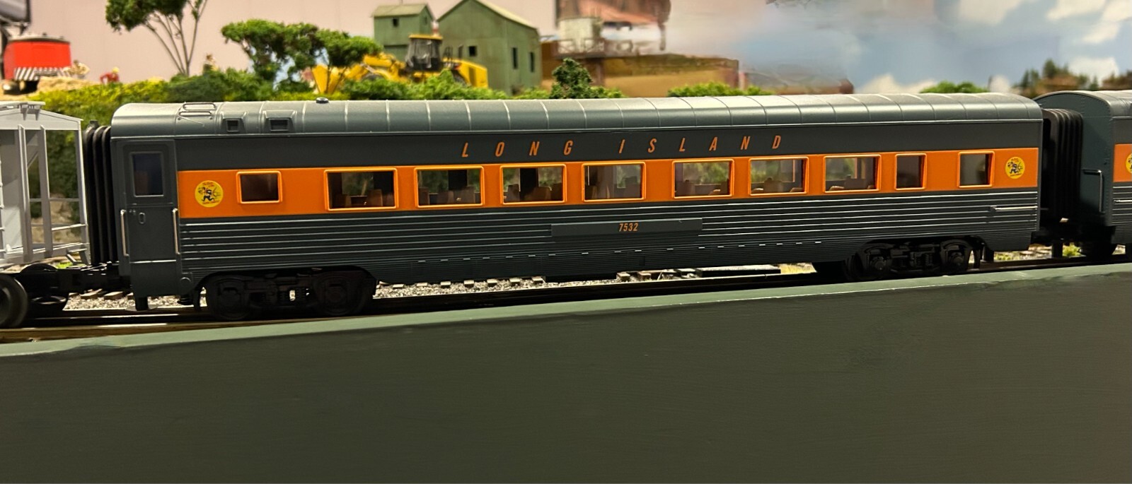 Long Island Railroad 60' Streamlined Coach 30-67709 (LIRR-7532) | eBay