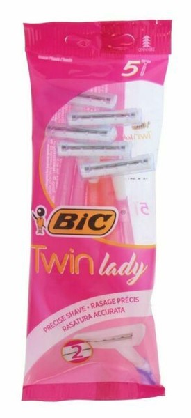 BIC Twin Lady Razors Pack of 5 - Pink for sale online | eBay