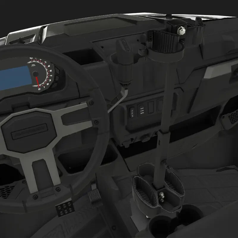 Polaris 2883263 In-Cab Gun Mount 2018-2020 Ranger 1000 Crew XP | eBay