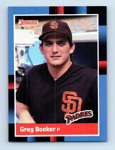 1988 Donruss Greg Booker San Diego Padres #311 | eBay