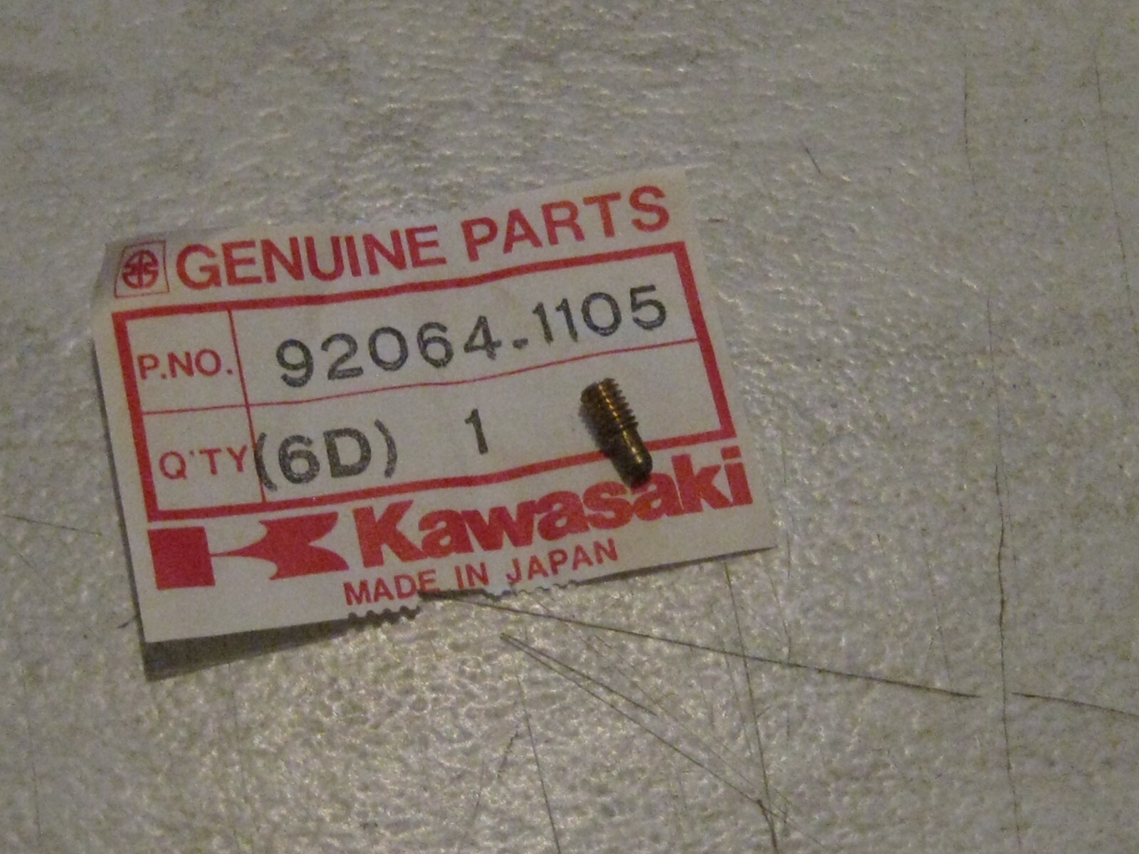 Genuine Kawasaki Pilot Jet #45 PN 92064-1105 (Pack of 1) for sale ...