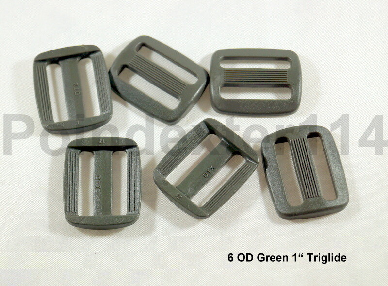 1 Inch, Tri-Glide Buckle, OUT OF BUSINESS FINAL SALE your Color Choice ...