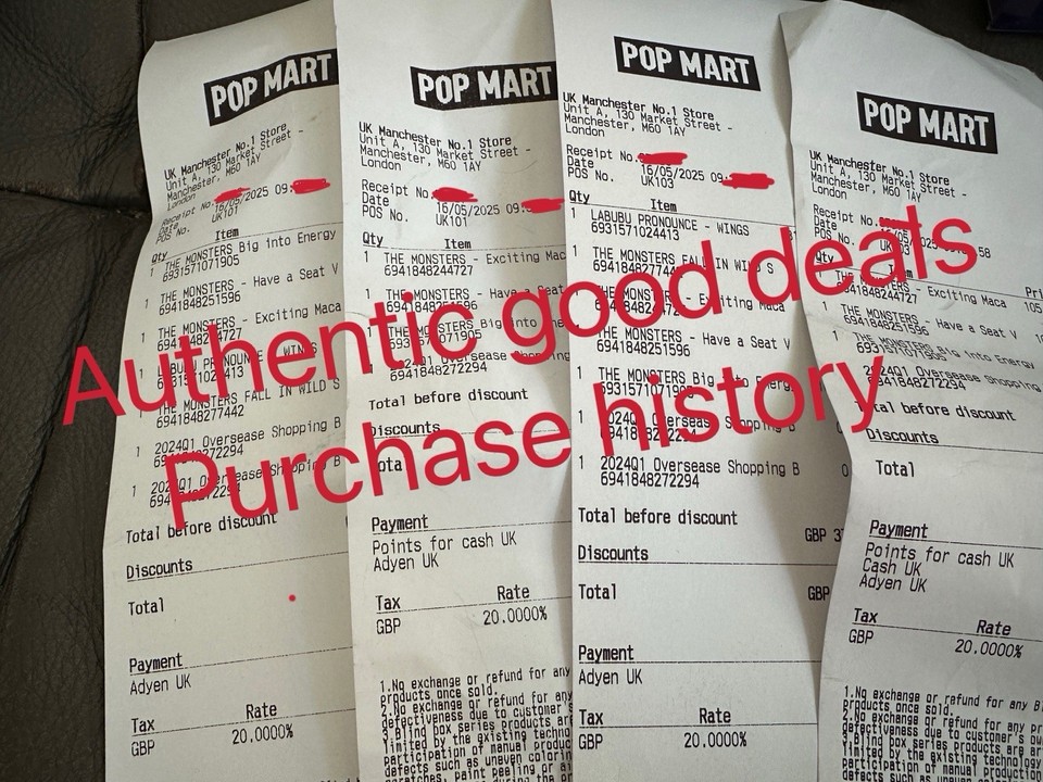 AUTHENTIC POPMART/ Labubu The Monsters/Exciting Macaron Series/Sesame ...