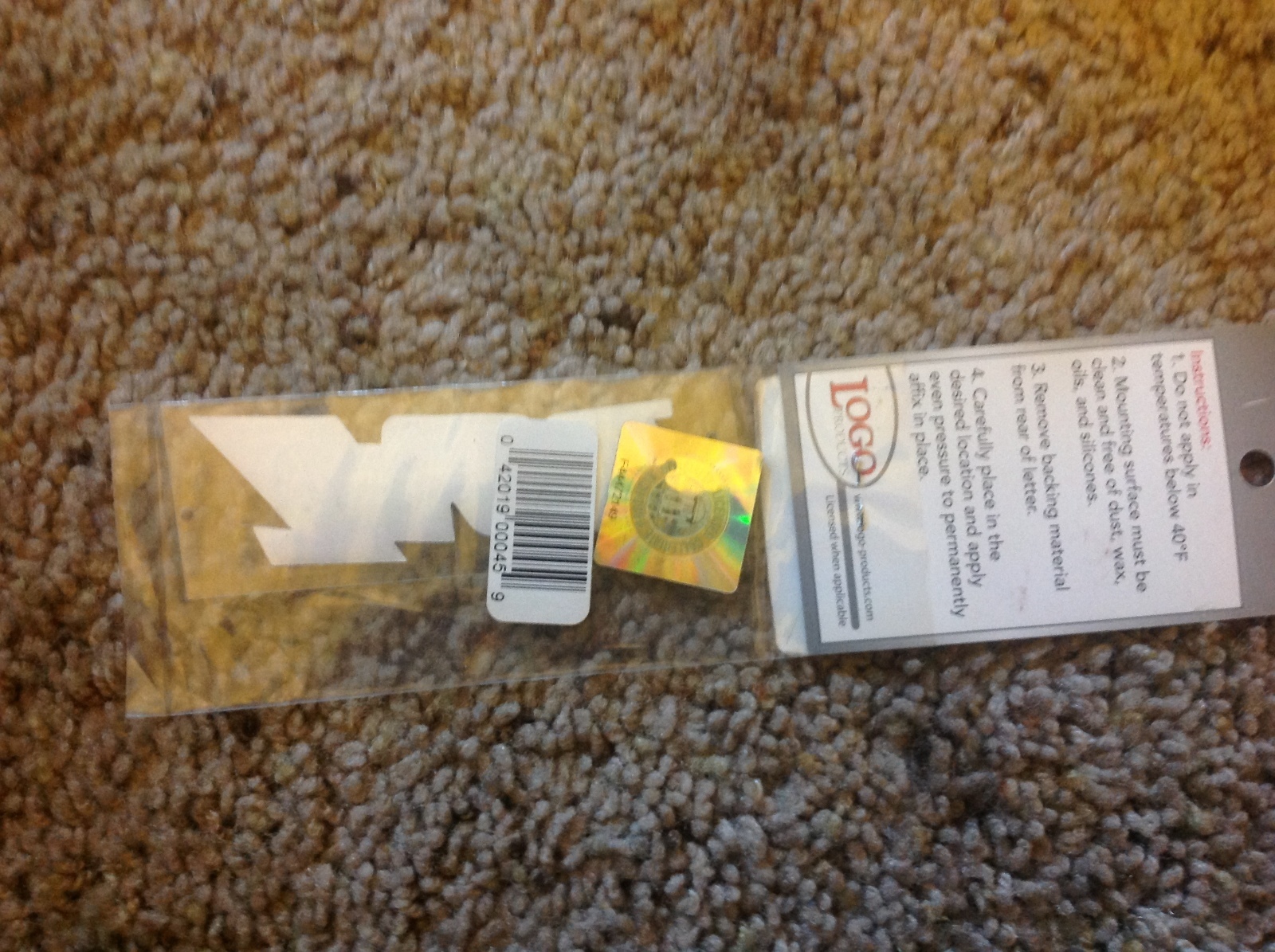 NCAA Gonzaga University Zags Logo Graphic Letters Stick -on | eBay