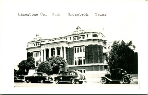 RPPC Limestone County Courthouse Groesbeck TX Unused Postcard | eBay
