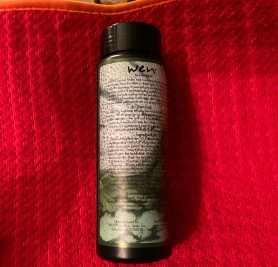 Wen Chaz Dean Summer Melon Mint Nourishing Mousse 7.5oz New Sealed | eBay