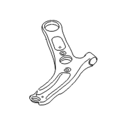 54500 3X000 Front Lower Complete Arm Left for Hyundai Elantra & GT ...