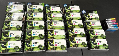 29- HP 910XL High Yield Color Ink Cartridges Open Boxes | eBay
