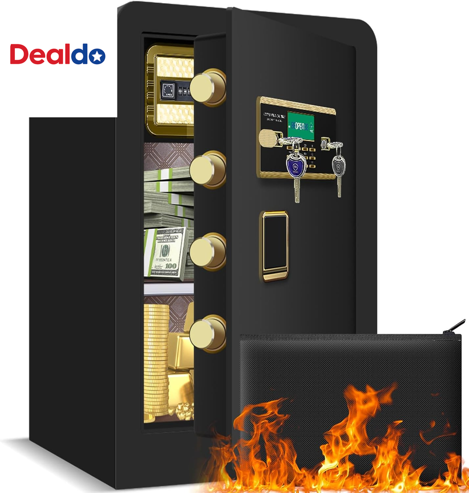 5.2 Cubic Feet Extra Large Home Safes Water and Fireproof, Fire Proof ...