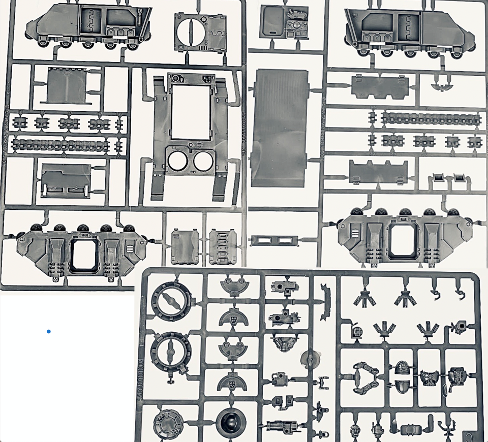 RHINO~BEST APC TANK~SPACE MARINES~Full GW Model Kit~Games Workshop ...