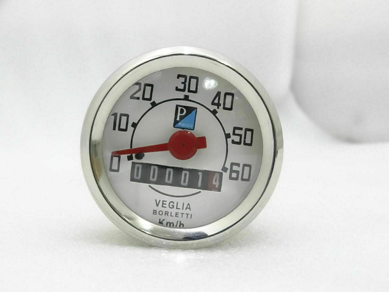Brand New Vespa Speedometer 0 60 Kmph V50 V90 V100 | eBay