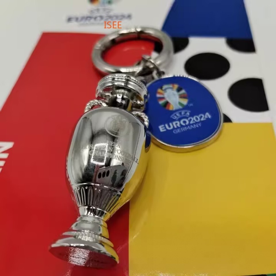 2024 UEFA EURO European Championship 3D Trophy keychain Official ...