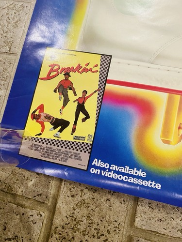 Breakin' 2: Electric Boogaloo poster, VHS store Promo, 24x36” Shabba Doo, Shrimp | eBay