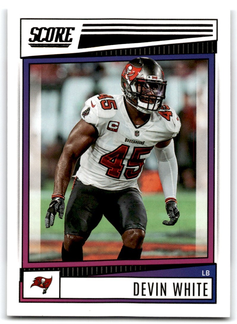 2022 SCORE DEVIN WHITE TAMPA BAY BUCCANEERS #71 | eBay