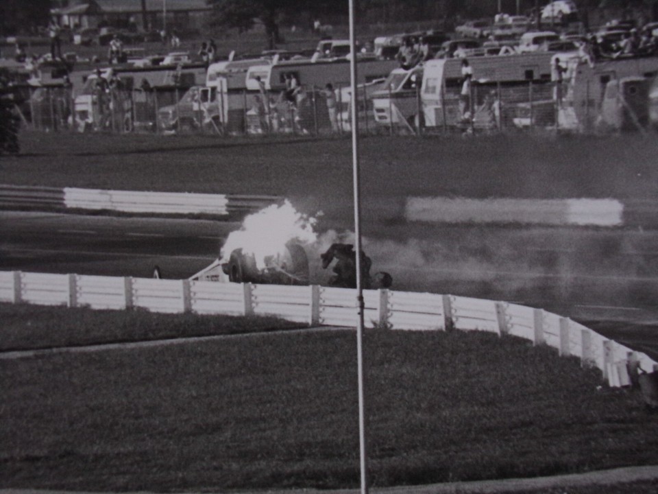 Vintage NHRA Drag Racing-AA/Fuel Dragster-Engine Explosion-Indianapolis ...