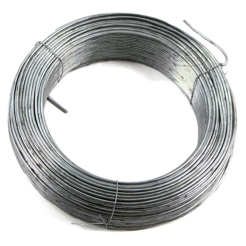 Tension Straining Line Wire Galvanised Steel 100m x 2.5mm Chain Link ...