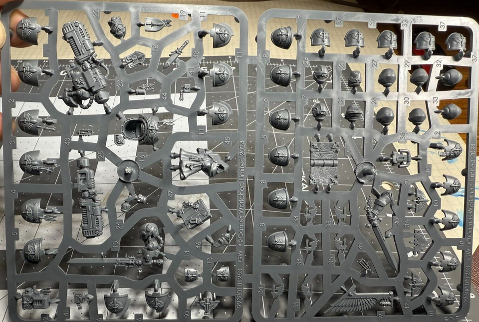 Warhammer 40K Dark Angels DEATHWING ASSAULT UPGRADE RAVENWING PRIMARIS ...