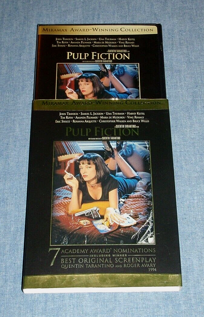New DVD: PULP FICTION Movie 1994 Academy Award Winner Widescreen ...